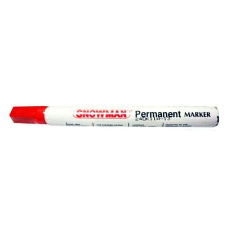 SNOWMAN Marker Permanent 12 pcs G-12 Red