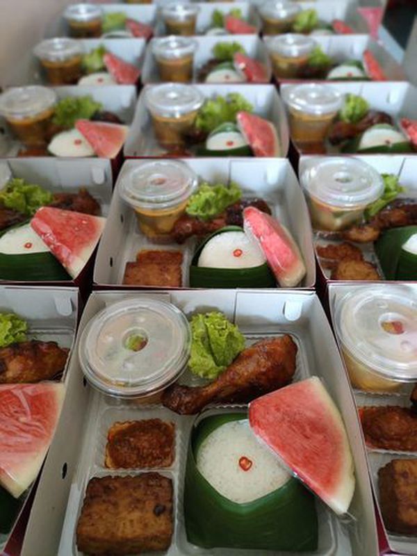 Nasi Putih Menu 1 Catering Bundarita - Nasi Putih