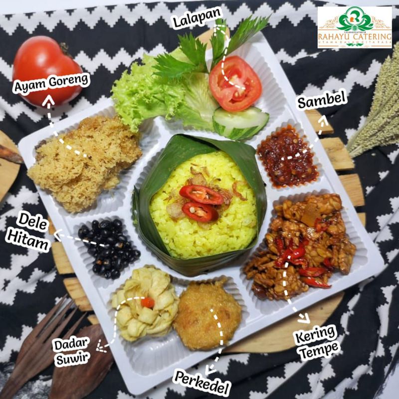 Nasi Box (Nasi Kuning)