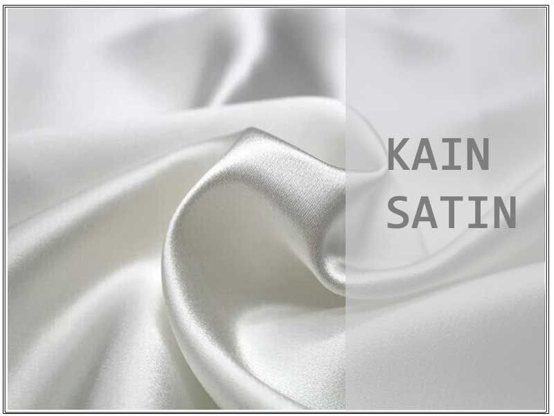 Printing Kain - Kain Satin