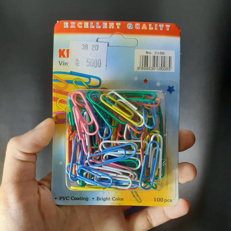 Klip Paper - 1. Berwarna