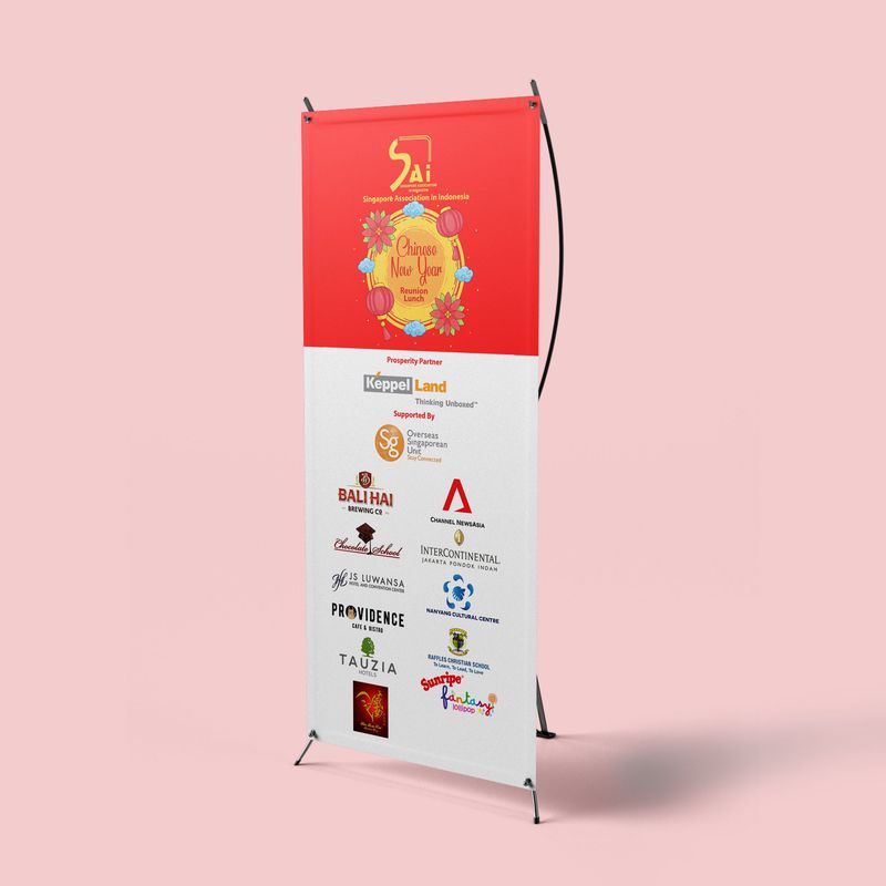 [ PAKET ] Banner Promosi Indoor - MiniXbanner