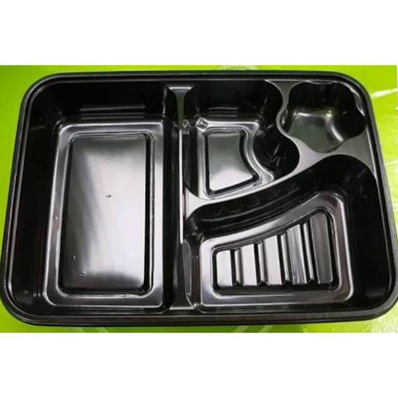 Tempat Makan mika plastik lunch Bento 4 Sekat