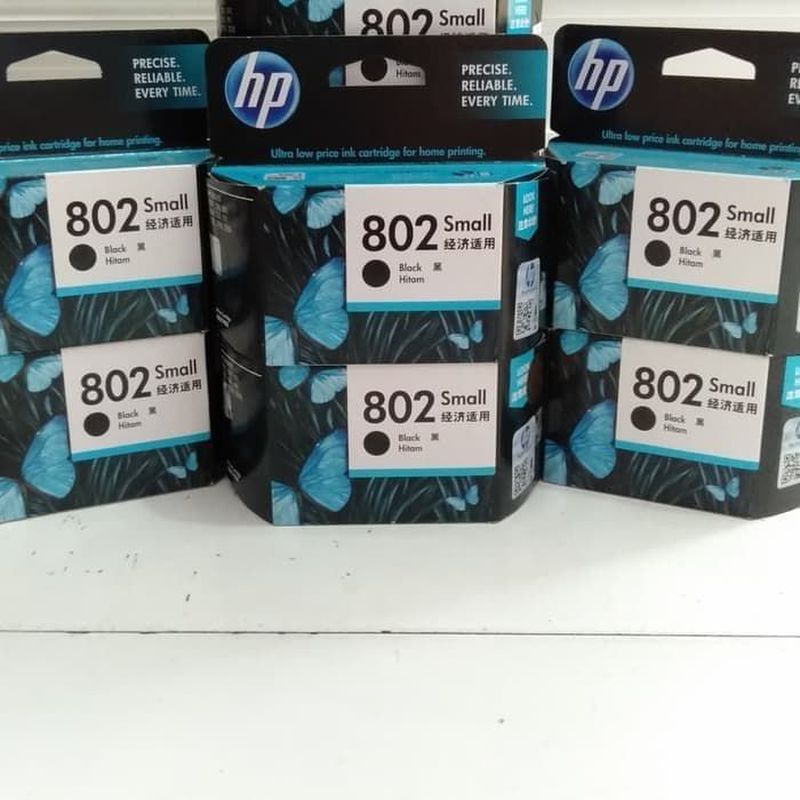 CARTRIDGE TINTA HP 802 BLACK