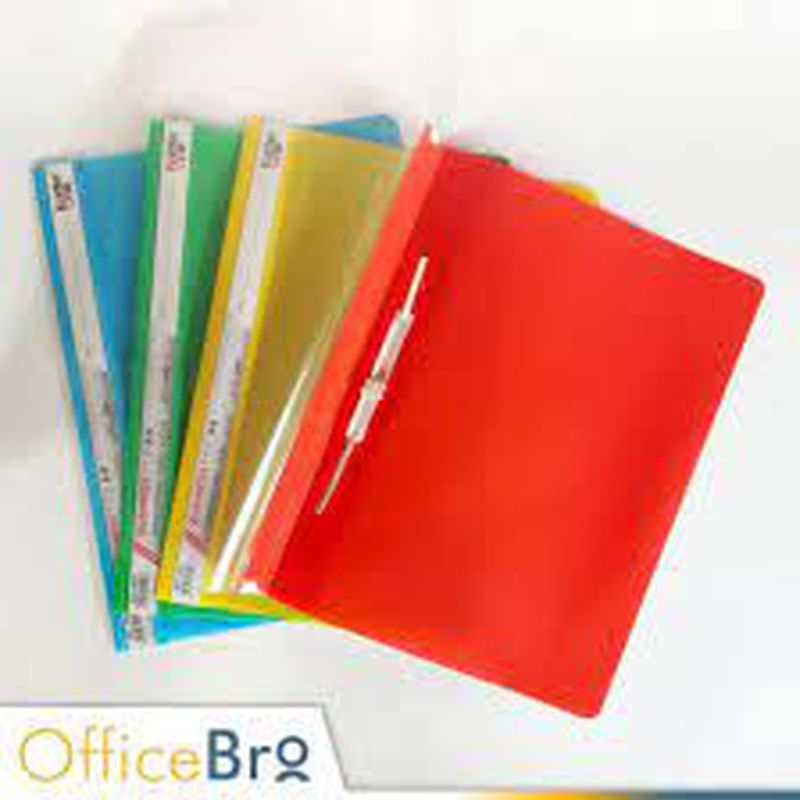 BISNIS FILE/SNELHEKTER PLASTIK - Kuning