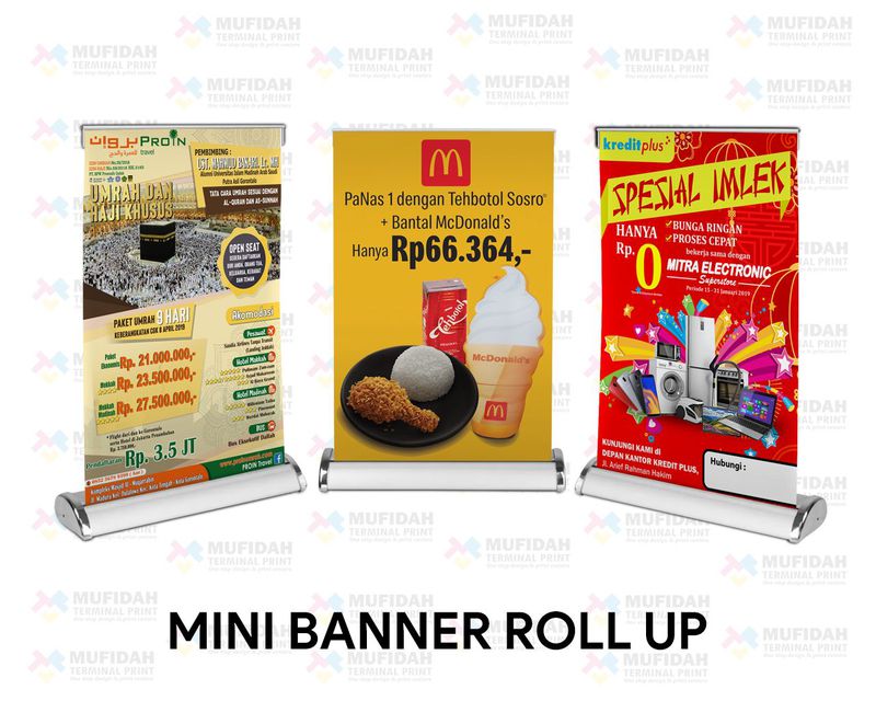 Mini Roll Up Banner