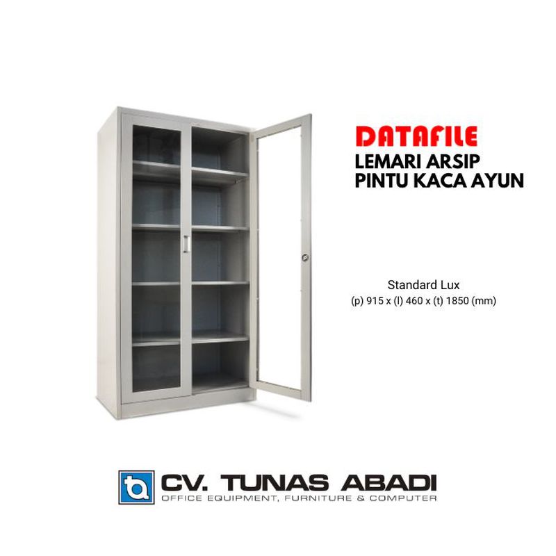 Lemari Arsip Pintu Kaca Ayun (Standard Lux)
