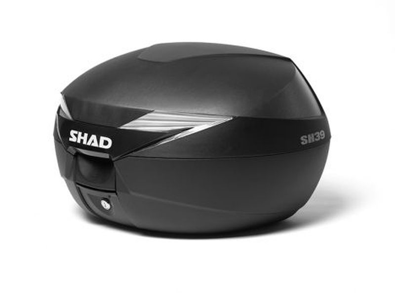 SHAD SH39 Top Case Carbon Cover Box Motor Touring + Backrest