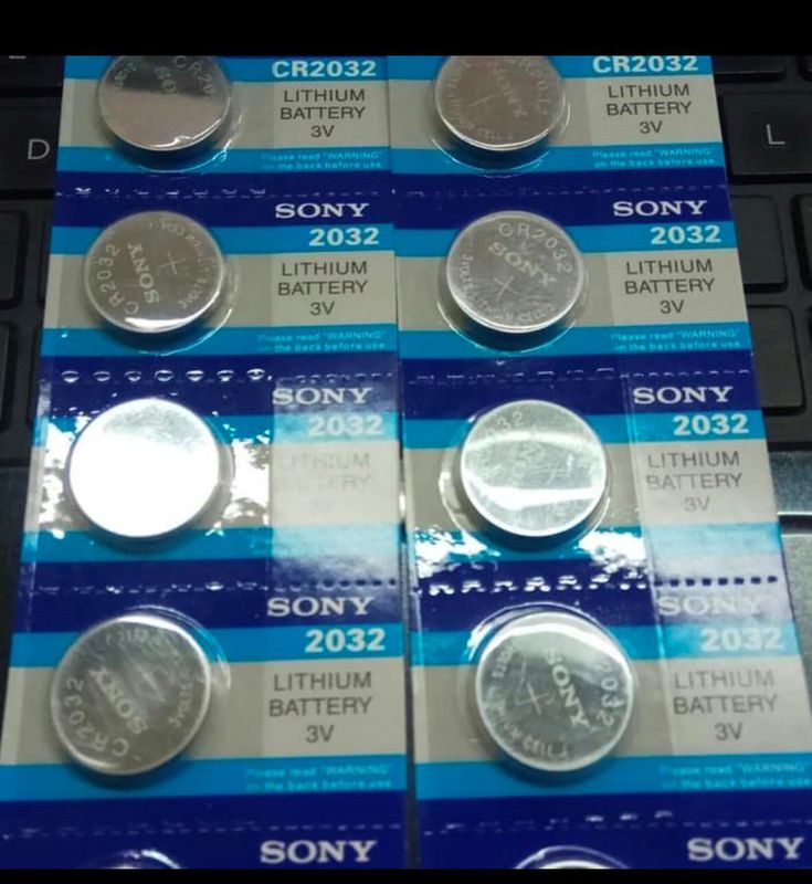 Baterai CMOS CR 2032/ Baterai Kancing merk Sony / Maxell / Panasonic - Sony
