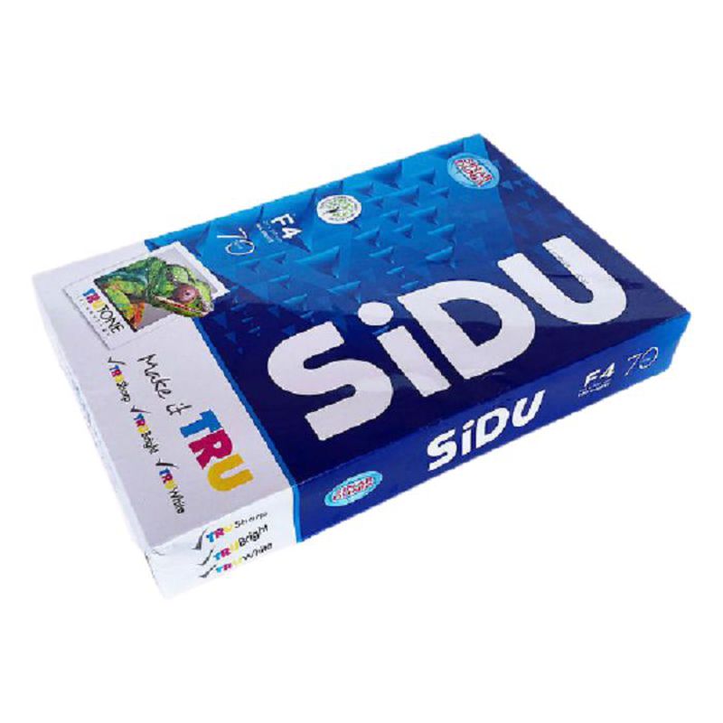 KERTAS HVS PUTIH FOLIO F4 70 GRAM SINAR DUNIA - 60 GRAM
