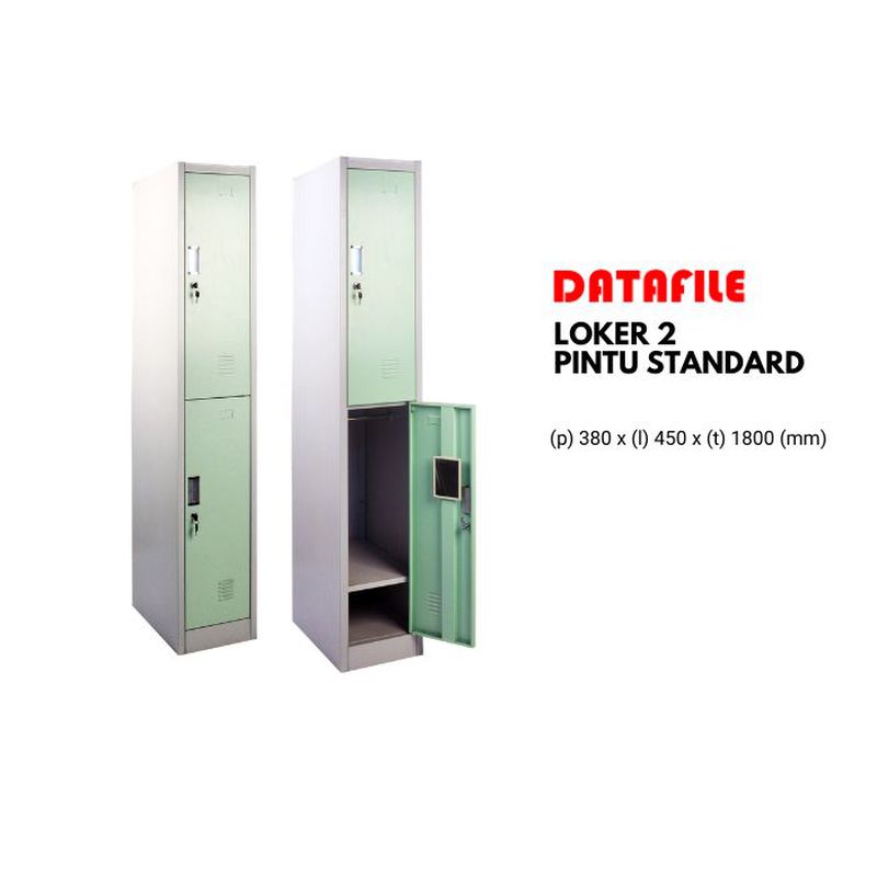 Loker 2 Pintu (Standard)
