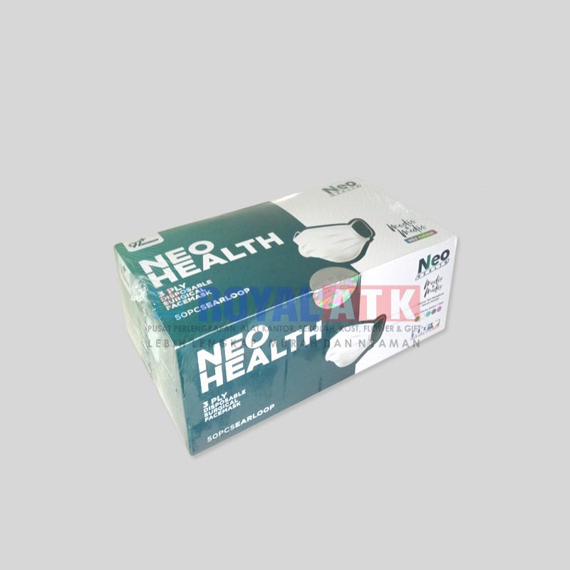 MASKER NEO HEALTH EARLOOP 3 PLY MODIS @50PCS 8997022361177