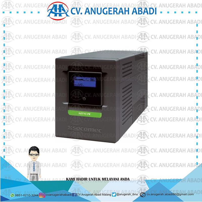 UPS SOCOMEC NPR-1000-MT
