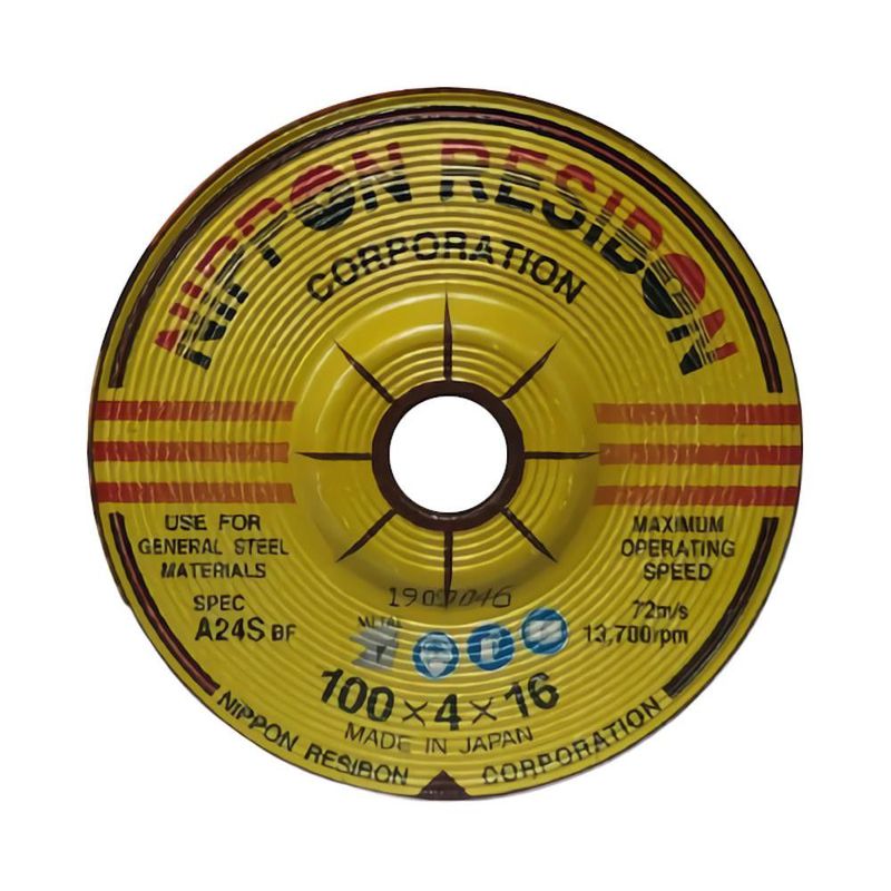 NIPPON RESIBON Grinding A-24S 4 Inch/100 x 4 mm