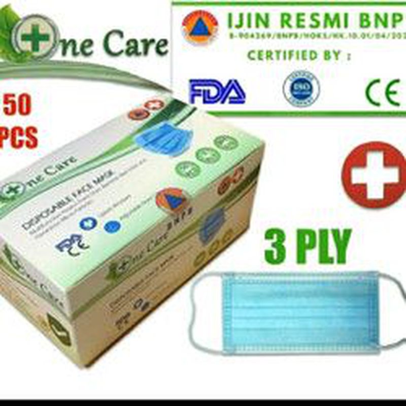 Masker Onecare 3 PLY