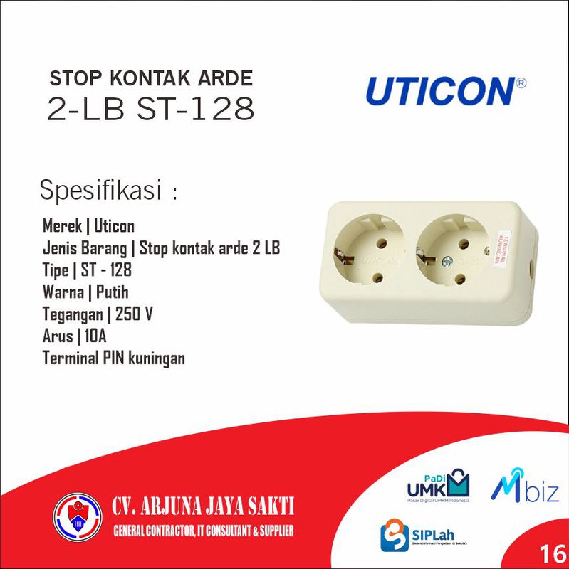 STOP KONTAK ARDE UTICON 2 LB ST-128