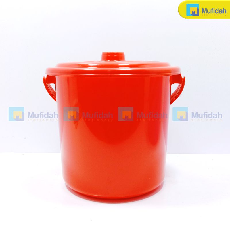 Ember Multindo + Tutup 11 Liter - Merah