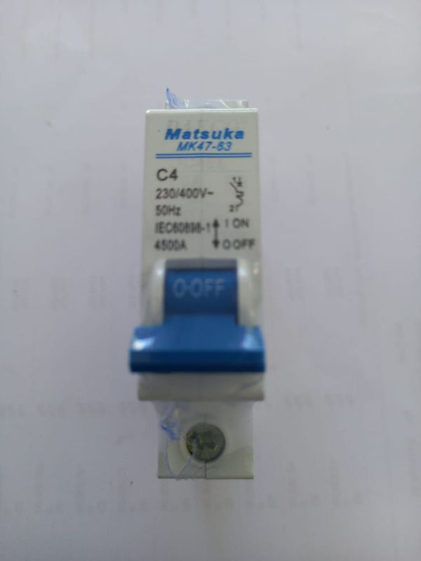 MCB Matsuka MK1-63, 1 Phasa, 4 A