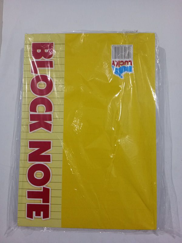 Buku Block Note Lucky