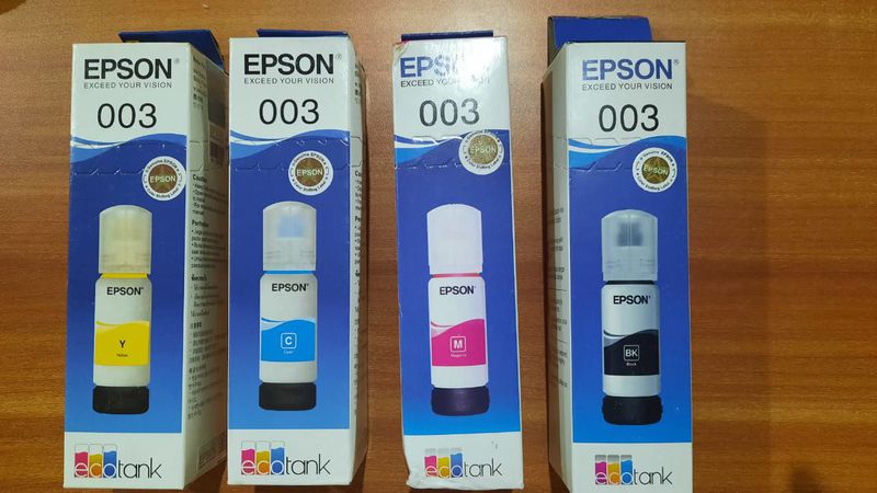 TINTA EPSON 003 SERI ECOTANK ORIGINAL - Kuning