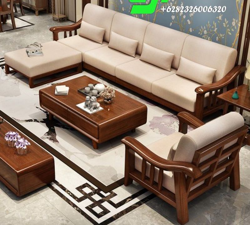 SOFA TAMU - Putih