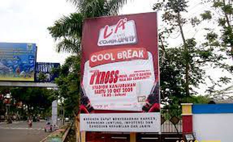 Baliho 3 x 4 meter ( Visual, Rangka, Jasa Pemasangan)