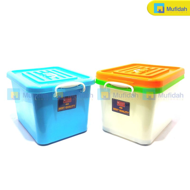 Container Box Gajah 40 - Tutup Orange