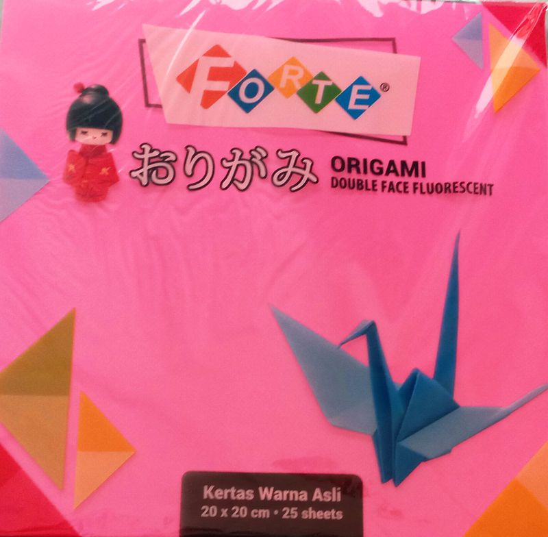 KERTAS ORIGAMI UKURAN 20 X 20CM