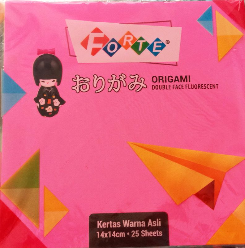 KERTAS ORIGAMI UKURAN 14 X 14CM