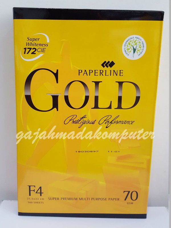 KERTAS HVS GOLD - F4 70 GRAM