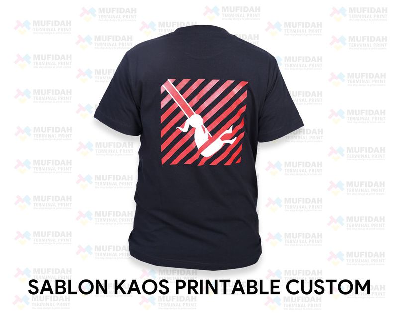 Sablon Kaos Printable Custom