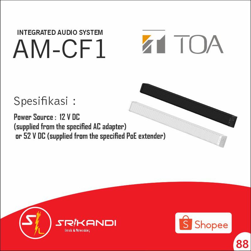 TOA Integrated Audio Collaboration System AM-CF1