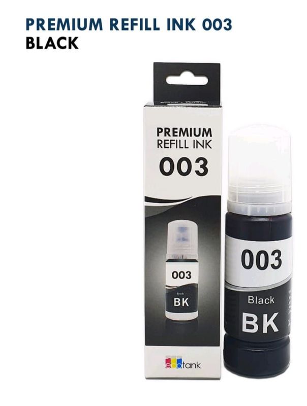 Tinta Refill EPSON 003 (Hitam Dan Warna) - Hitam