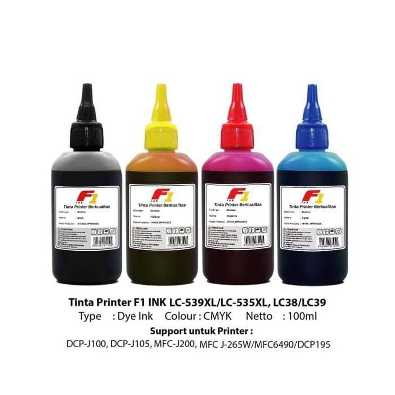 Brother Isi Ulang Warna (Magenta, Cyan, Yellow)