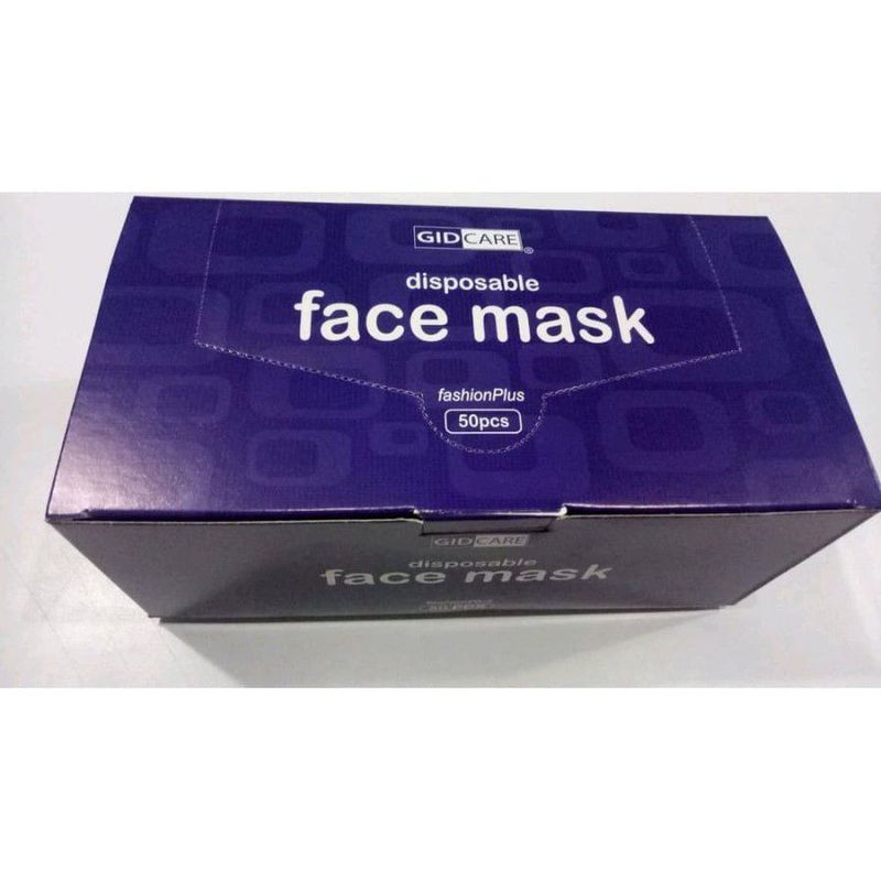 Masker 3-ply face mask surgical mask disposable earloop GP Care