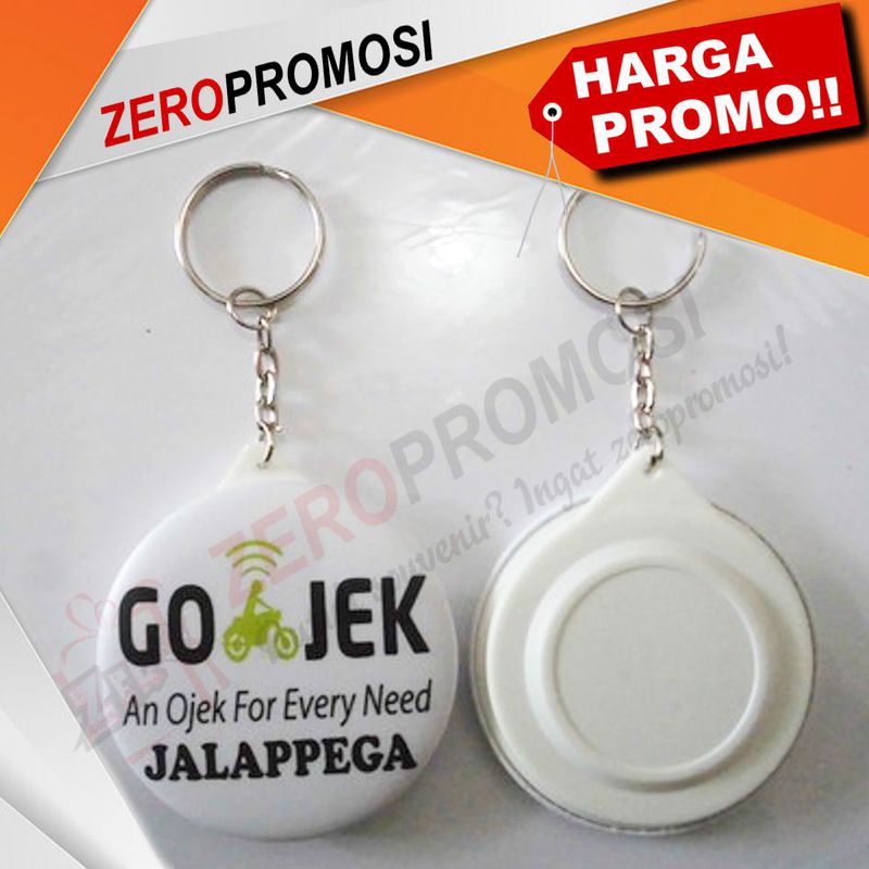 Cetak Pin - Bikin Gantungan Kunci 1 Muka Murah