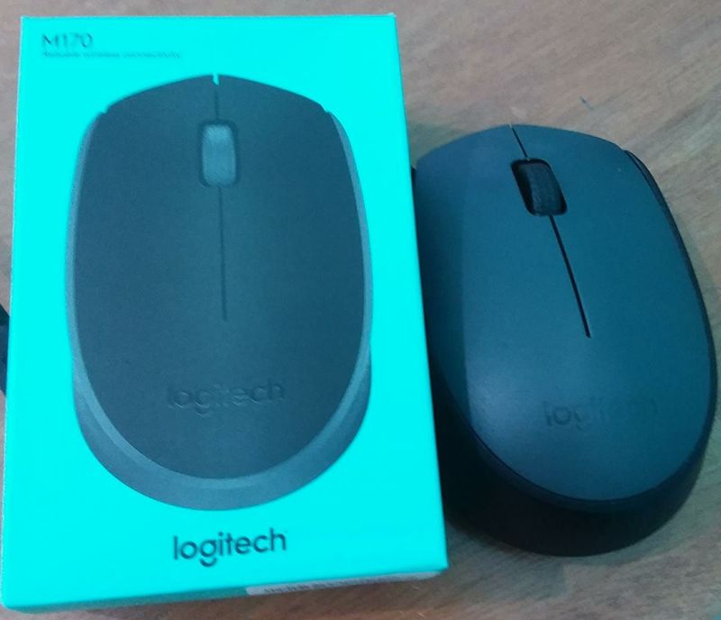Mouse Logitech M170 - Hitam