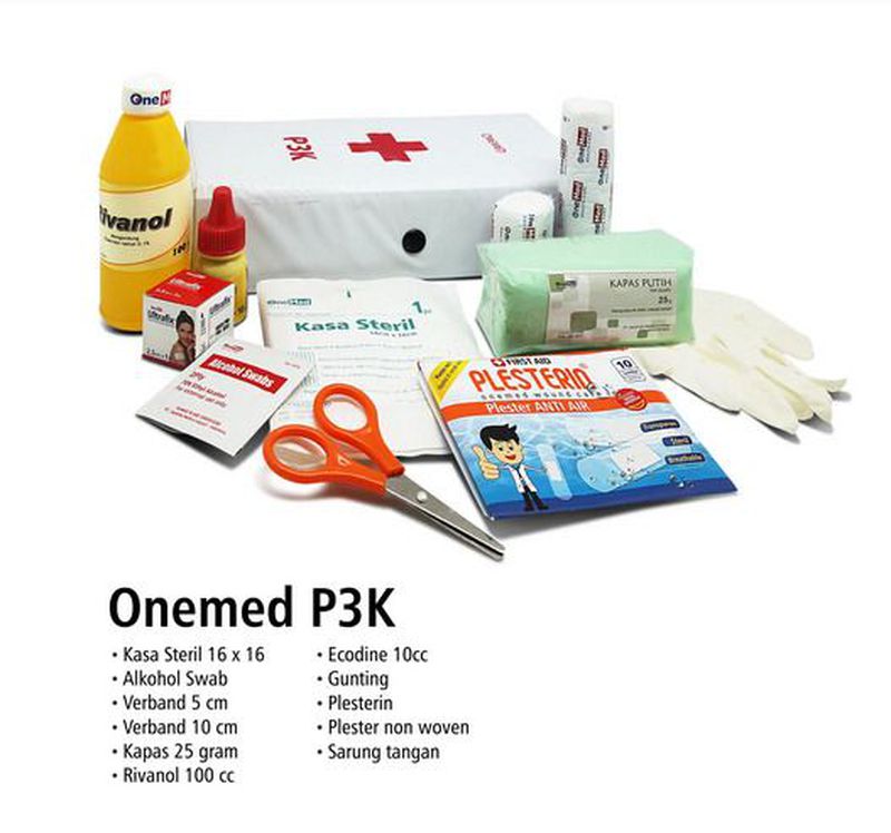 Kotak P3K lengkap - Onemed