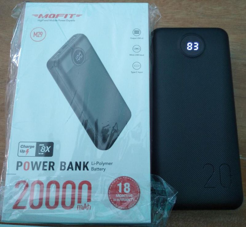 Power Bank Mofit 20000mAh