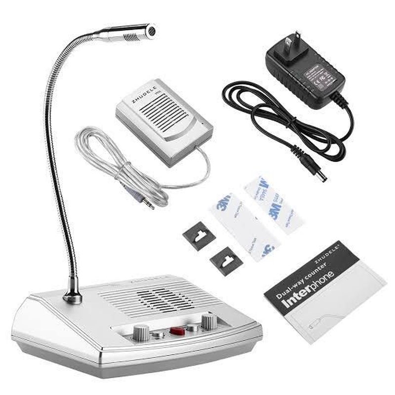 MICROPHONE DUAL-WAY COUNTER INTERPHONE (ZDL-9906)