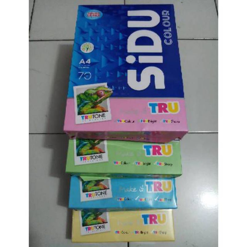 Kertas Hvs Warna A4 70 gram - Hijau Muda