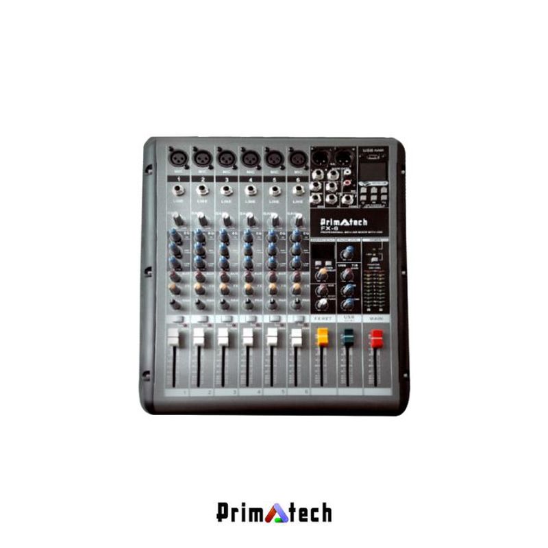 PRO-FX6 Audio Mixer Primatech