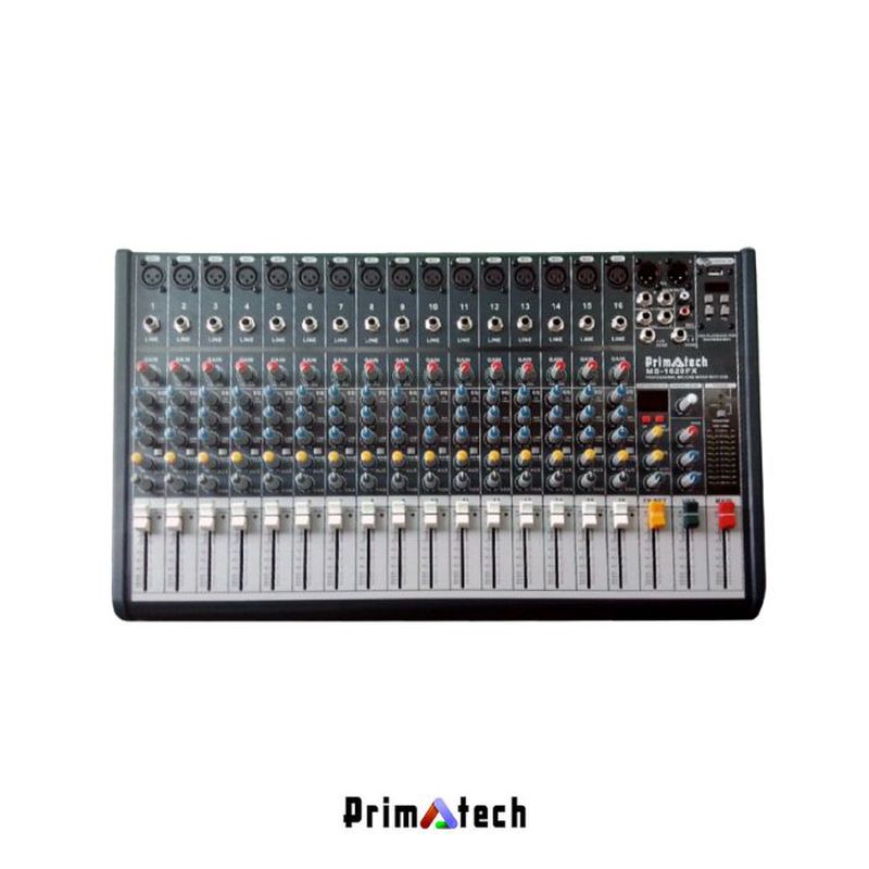 MS1620FX(NEW) Audio Mixer Primatech