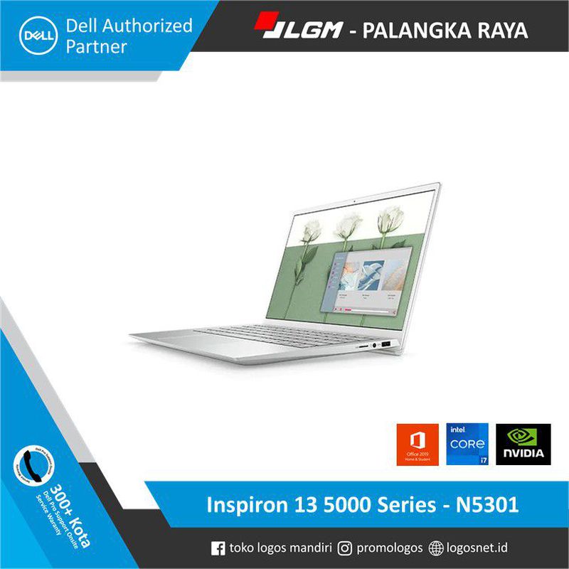 Laptop Dell Inspiron 5301-Intel Core i7-1165G7/8GB/512GB/MX350/WIN10+OHS