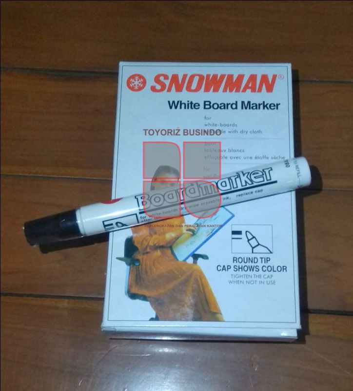 Spidol Whiteboard Snowman - Biru