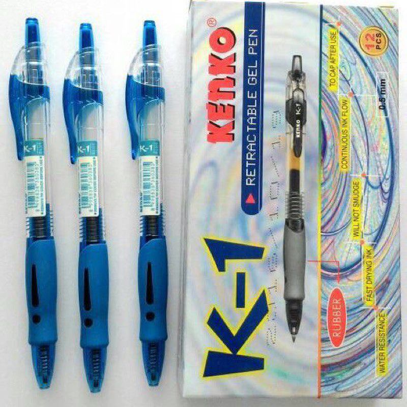 PULPEN Gell Kenko K-1 0,5mm - Biru