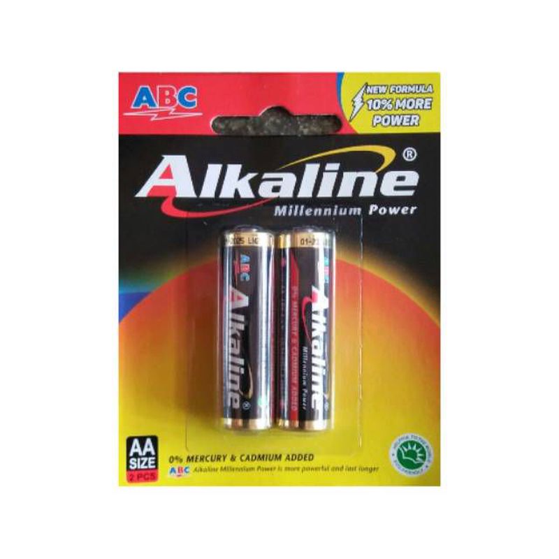 Baterai Battery ABC Alkaline AA isi 2 pcs