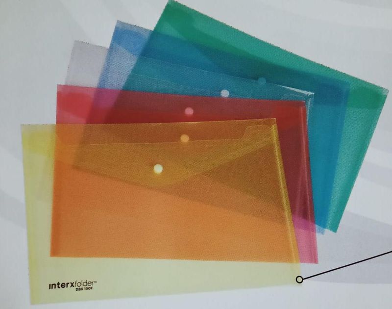 Map Kancing Inter-X Tanpa Punggung Ukuran Folio