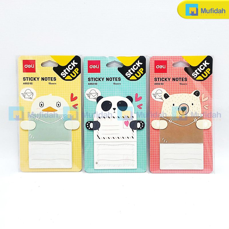 Stick Notes A552 02 Deli - Kuning
