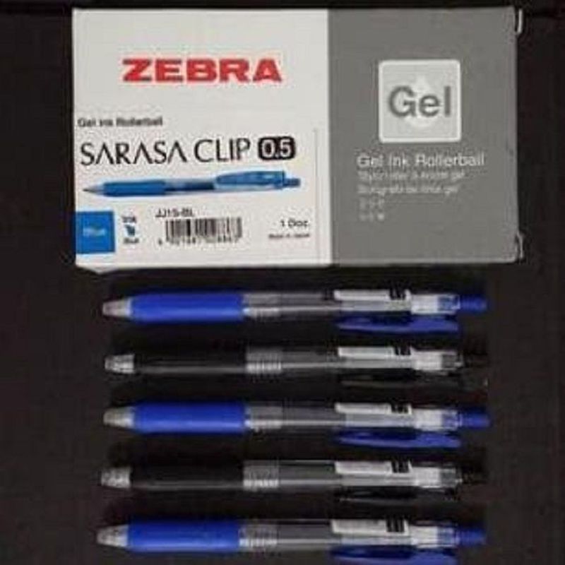 Ballpoint Zebra Sarasa - Biru